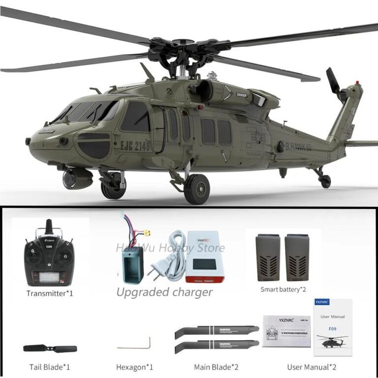 Yuxiang F09 Black Hawk: High-Performing and Agile RC Helicopter