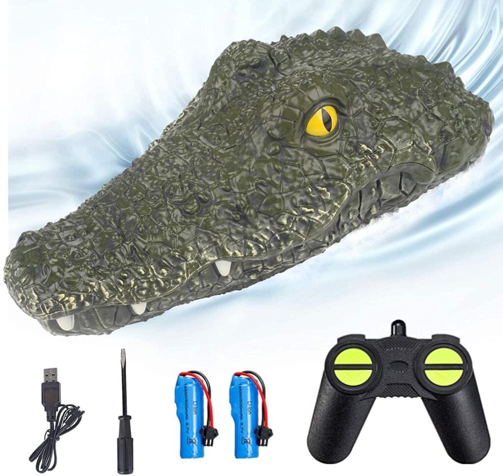 Remote Control Alligator Head: A Novel Way to Scare off Predators and ...