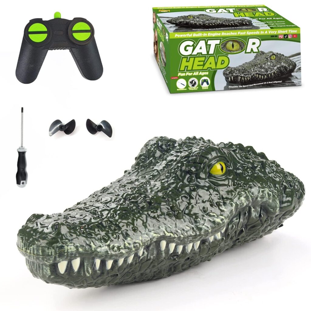 Alligator Head Remote Boat: A Fun and Creative Hobby for RC Enthusiasts